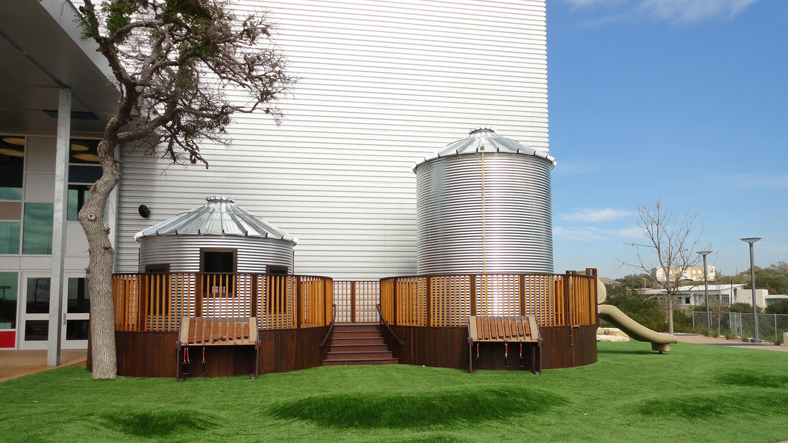 CorGal Tank Enclosure Church Children's Play Structure - Water Storage ...