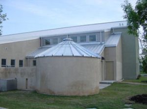 Corgal-water-tank-roof-on-concrete-tank – Water Storage Tanks, Inc.