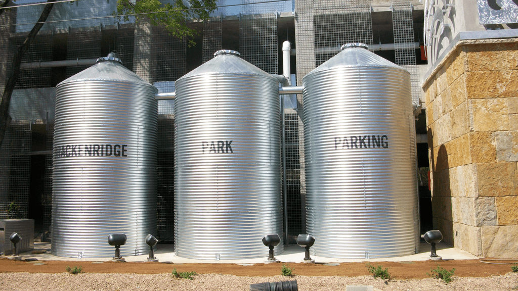Stormwater Tanks Brackenridge Parking Garage CorGal-0904 - Water ...