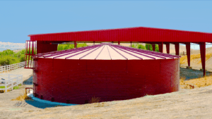 Horse Arena Fire Protection Tank – Painted to Match – Water Storage ...